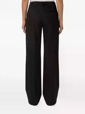 Federica Tosi Pressed-pleat Wide-leg Trousers