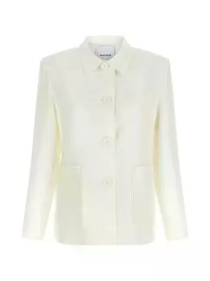 MISENITHE Scarlett Raw-hem Blazer