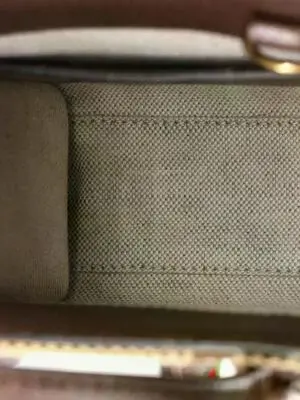 Gucci Vertical Tote Jumbo Gg Canvas Mini Crossbody Bag