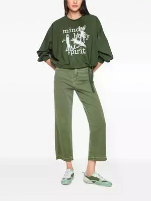 MARCCAIN Graphic Print Drawstring Hoodie