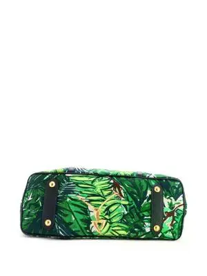 LOUIS VUITTON Ailleurs Cabas Limited Edition Printed Canvas Pm Tote Bag - Green