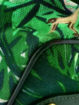 LOUIS VUITTON Ailleurs Cabas Limited Edition Printed Canvas Pm Tote Bag - Green