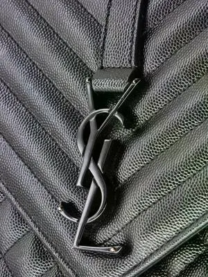 Saint Laurent Classic Monogram Envelope Satchel