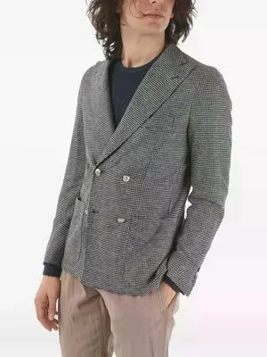 Corneliani Double-breasted Linen Jacket