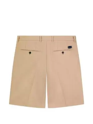Emporio Armani Seersucker Bermuda Shorts With Down Padding