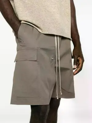 Rick Owens Cargobela Drawstring-waist Cargo Shorts