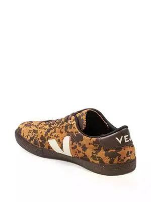 VEJA Leopard-print Low-top Sneakers