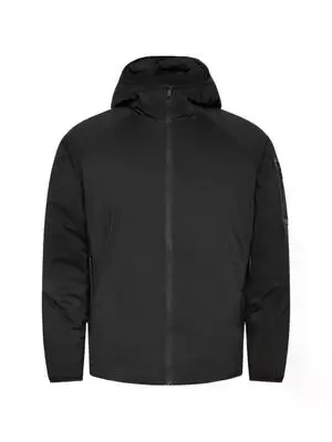 Hugo Boss Logo-patch Hooded Jacket - Black