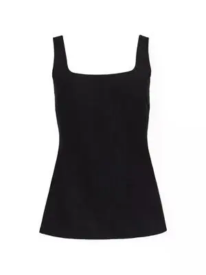 HIGH SPORT Inna Striped Top - Black