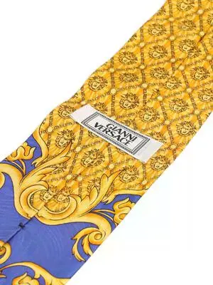 Versace Baroque Medusa Silk Tie