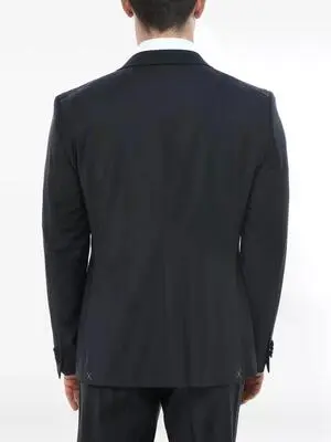 Corneliani Satin-lapel Three-piece Suit