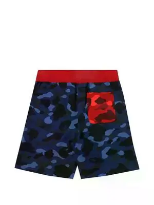 A BATHING APE Crazy Camo Shark Shorts
