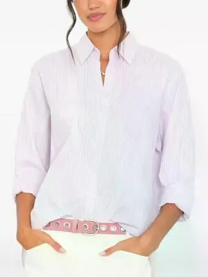 Xirena Striped Shirt - Grey