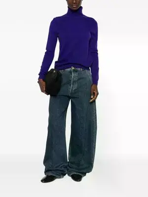 Eric Bompard Cashmere Roll Neck Sweater