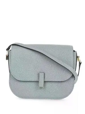 VALEXTRA Leather Shoulder Bag - Blue