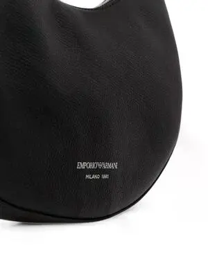 Emporio Armani 1981 Mini Leather Hobo Bag