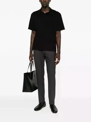 LISA YANG Carter Short-sleeve Polo Shirt
