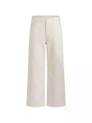 FORME D'EXPRESSION Skew Five-pocket Straight-leg Trousers
