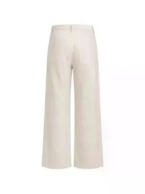 FORME D'EXPRESSION Skew Five-pocket Straight-leg Trousers
