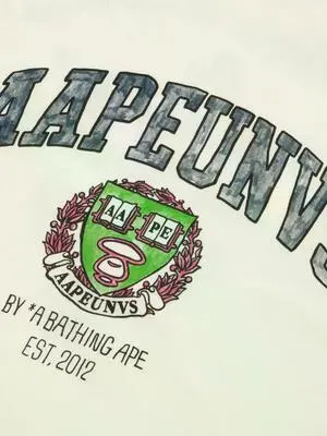 AAPE BY *A BATHING APE Logo-print T-shirt