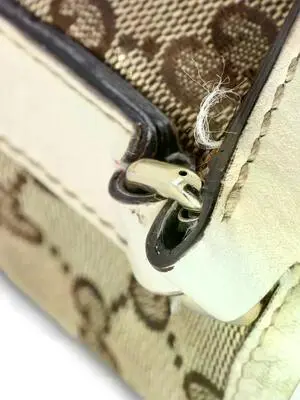 Gucci Gg Canvas Medium Hobo Bag