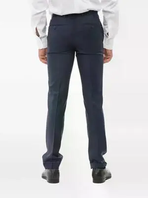 Corneliani Tailored Trousers With Pressed Crease