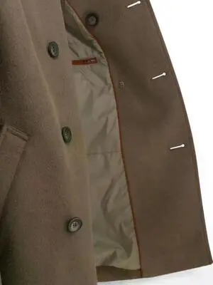 Herno Double-breasted High-neck Coat