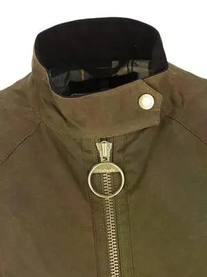 Barbour Corduroy Collar Zip-up Bomber Jacket