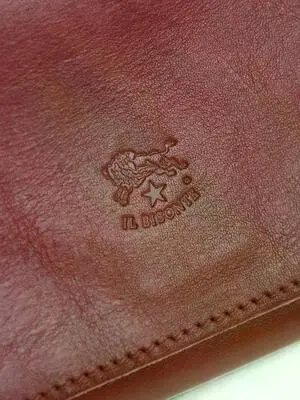 Il Bisonte Logo-embossed Leather Wallet