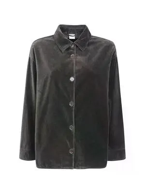 Aspesi Button-fastening Velvet Shirt Jacket
