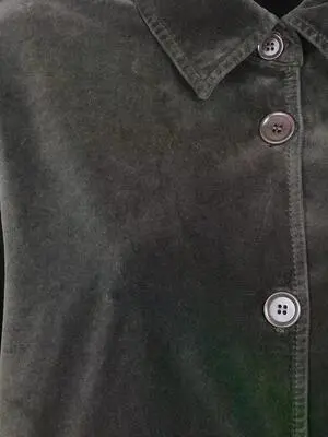 Aspesi Button-fastening Velvet Shirt Jacket