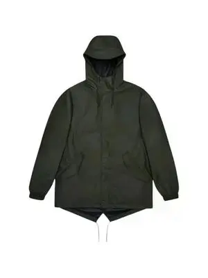 Rains Fishtail Jacket - Green