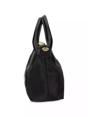 Moschino Logo Plaque Tote Bag