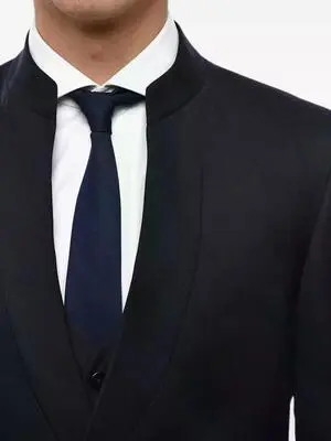 Corneliani Mandarin-collar Three-piece Suit