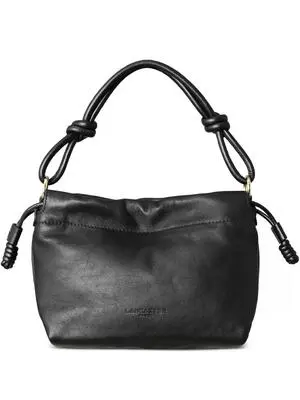 LANCASTER Knotted-handle Drawstring Shoulder Bag