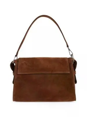 IRO PARIS Camera Loop Suede Tote Bag - Brown