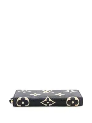 LOUIS VUITTON Zippy Wallet Bicolor Monogram Empreinte Giant Small Wallets