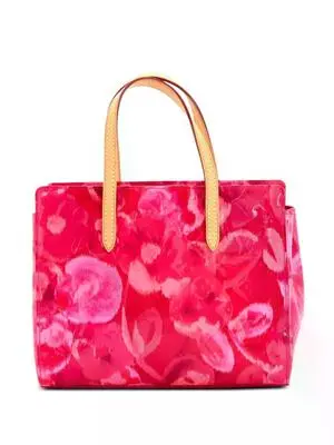 LOUIS VUITTON Monogram Vernis Ikat Catalina Bb Tote Bag - Pink