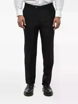 Corneliani Virgin Wool Trousers - Black