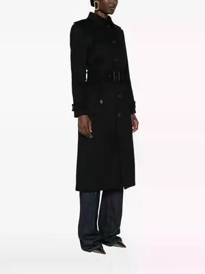 Saint Laurent Belted Single-breasted Coat