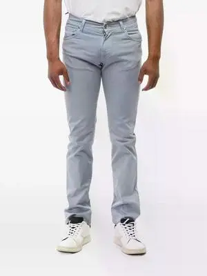 Corneliani Id Five-pocket Trousers - Blue