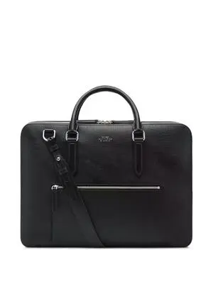 Smythson Large Ludlow-leather Zip-front Briefcase