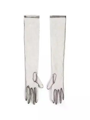 Philosophy Di Lorenzo Serafini Transparent Long-length Gloves