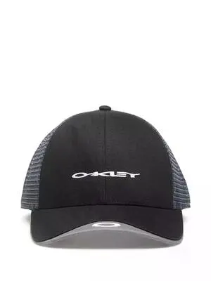 Oakley Logo-embroidered Mesh-panel Cap - Black