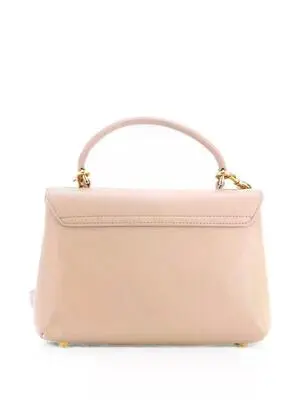 Celine Nino Top Handle Bag Leather Satchel - Neutrals