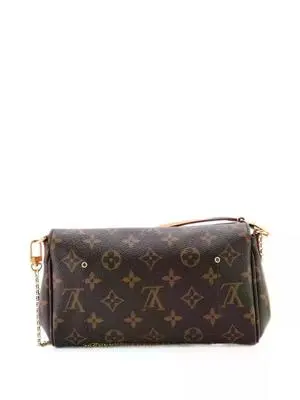 LOUIS VUITTON Monogram Canvas Pm Clutch Bag - Brown