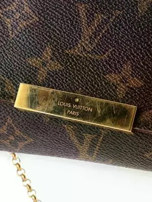 LOUIS VUITTON Monogram Canvas Pm Clutch Bag - Brown