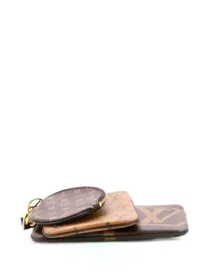 LOUIS VUITTON Trio Pouch Set Reverse Monogram Giant Clutch Bag