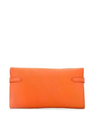 Hermès Kelly Wallet Epsom Long Small Wallets - Orange