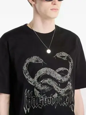 WASTED Snake-print T-shirt